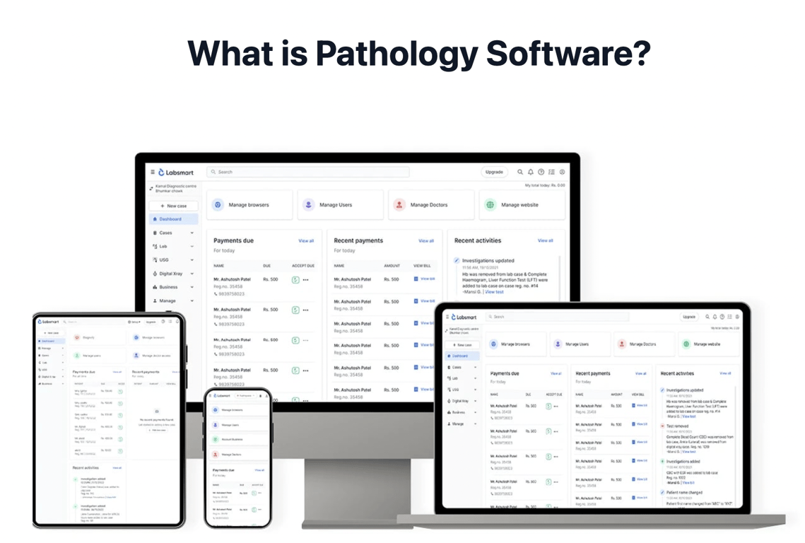 What is Pathology Software | Features and Benefits